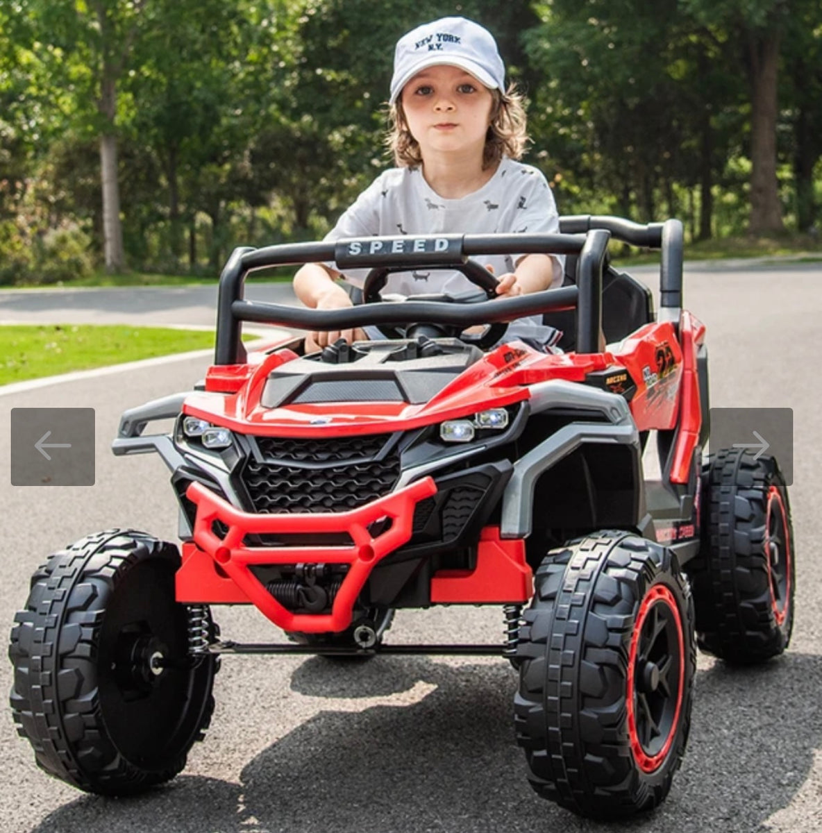 Can Am Styled Speedster UTV -kids electric ride on car – The Cuddler